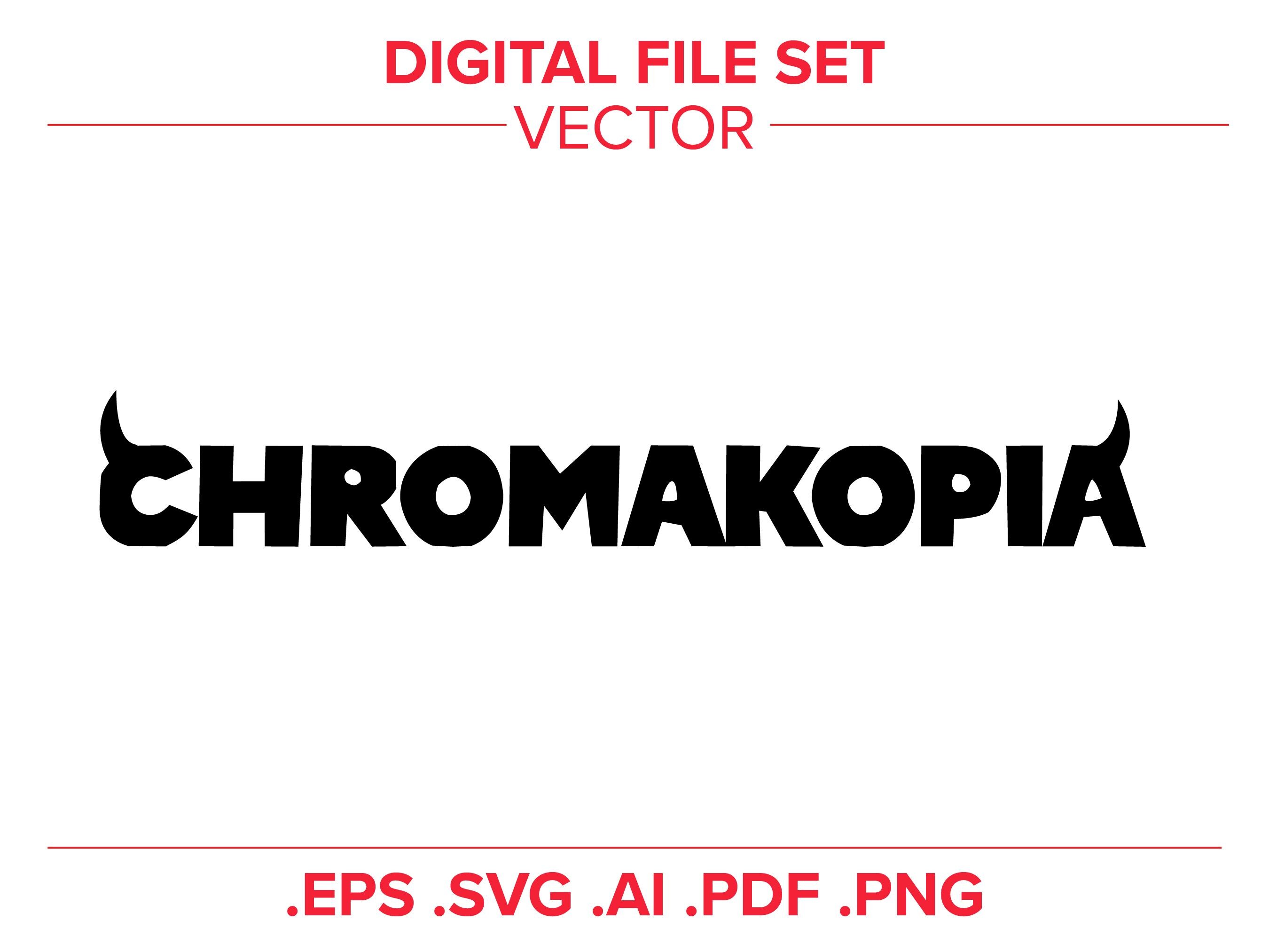 Tyler, the Creator CHROMAKOPIA Vector Logo File Set scale to Any Size ...