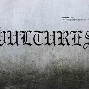 Kanye West Vultures Ty Dolla Sign Vector Logo Files (scale to Any Size ...