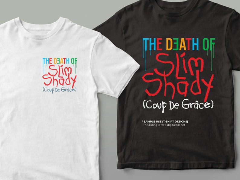 The Death of Slim Shady Vector Logo Files (scale to Any Size Without ...