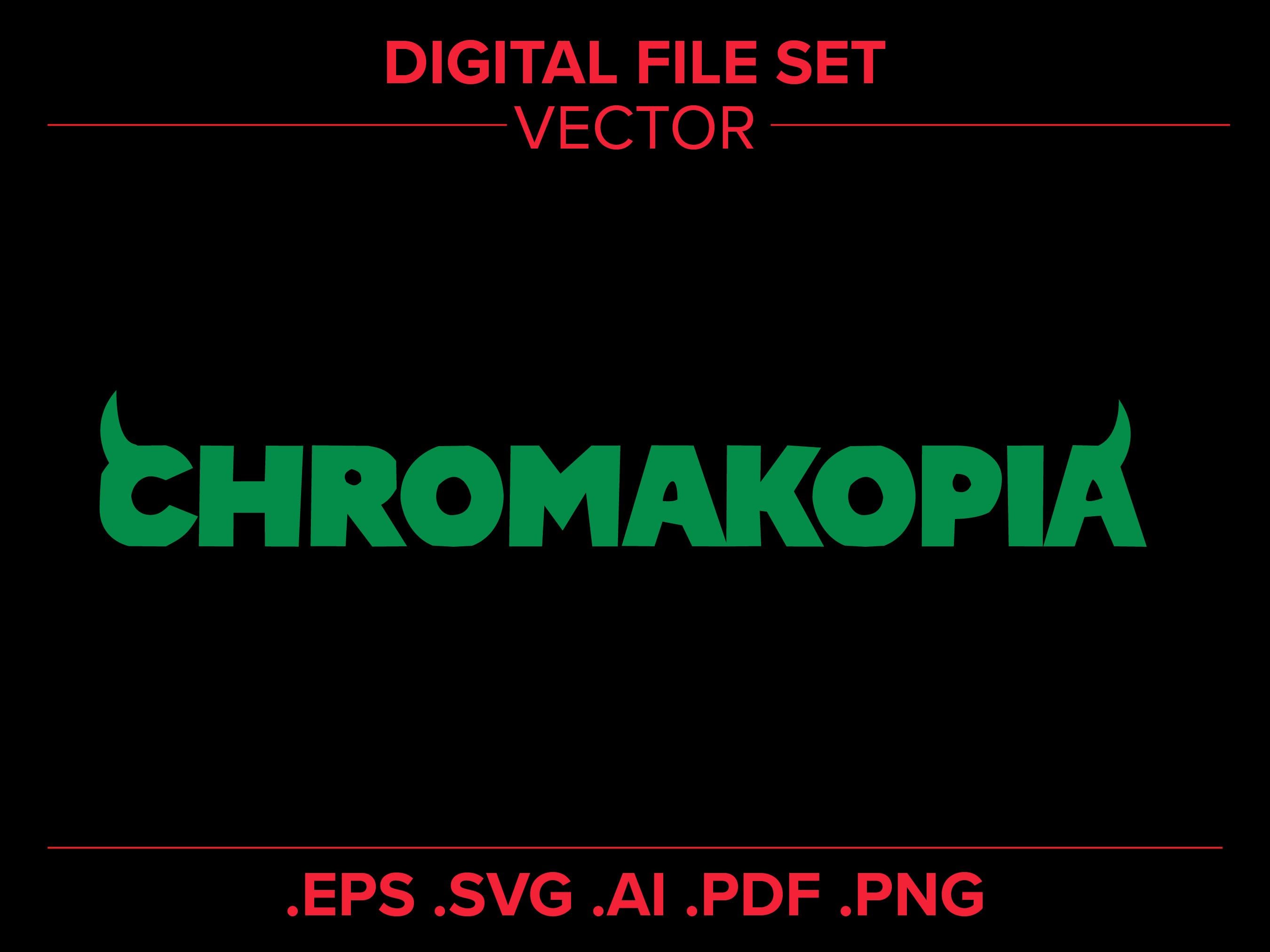 Tyler, the Creator CHROMAKOPIA Vector Logo File Set scale to Any Size ...