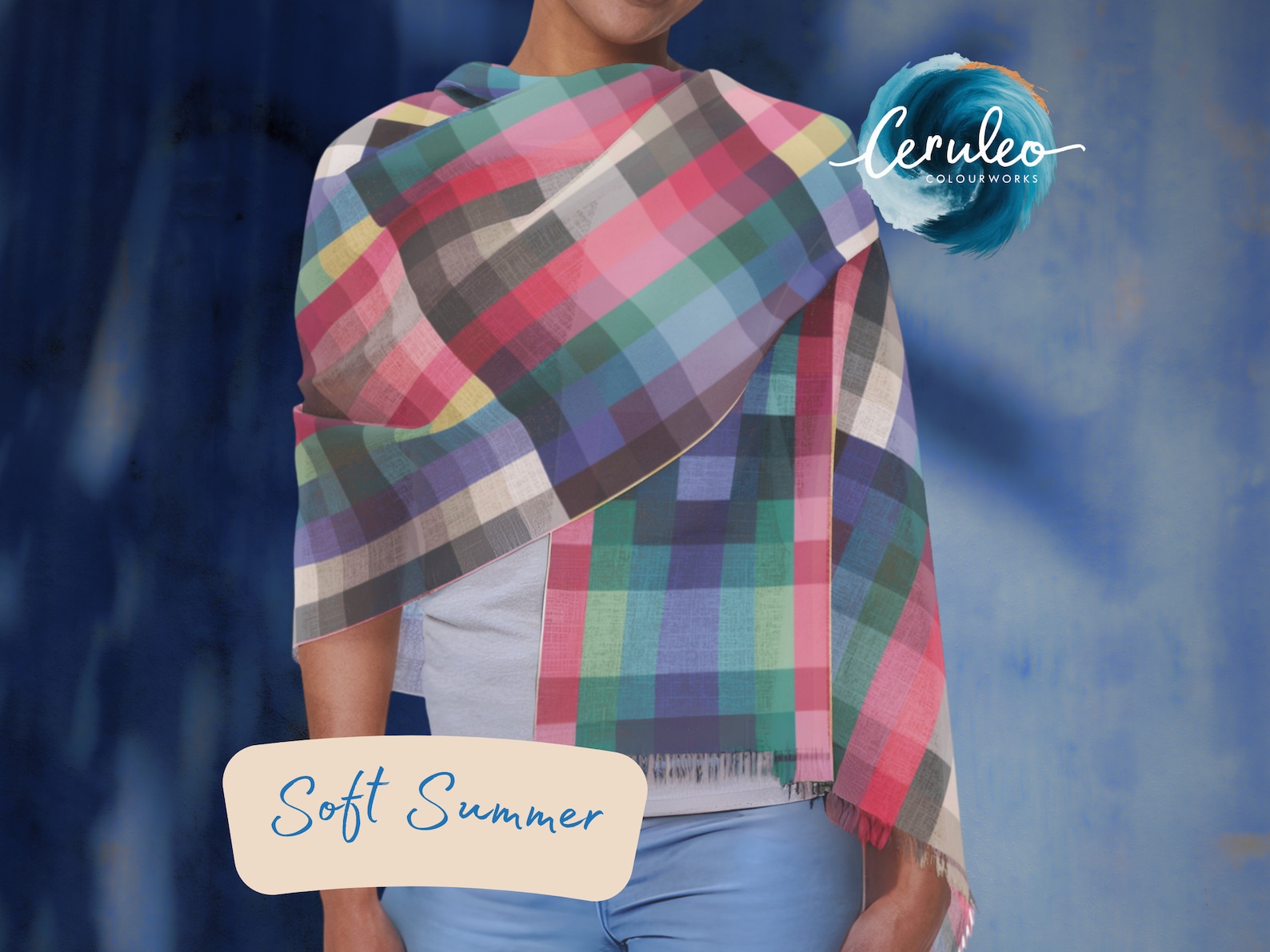 Soft Summer Seasonal Color Palette Scarf - Seasonal Colour Analysis ...