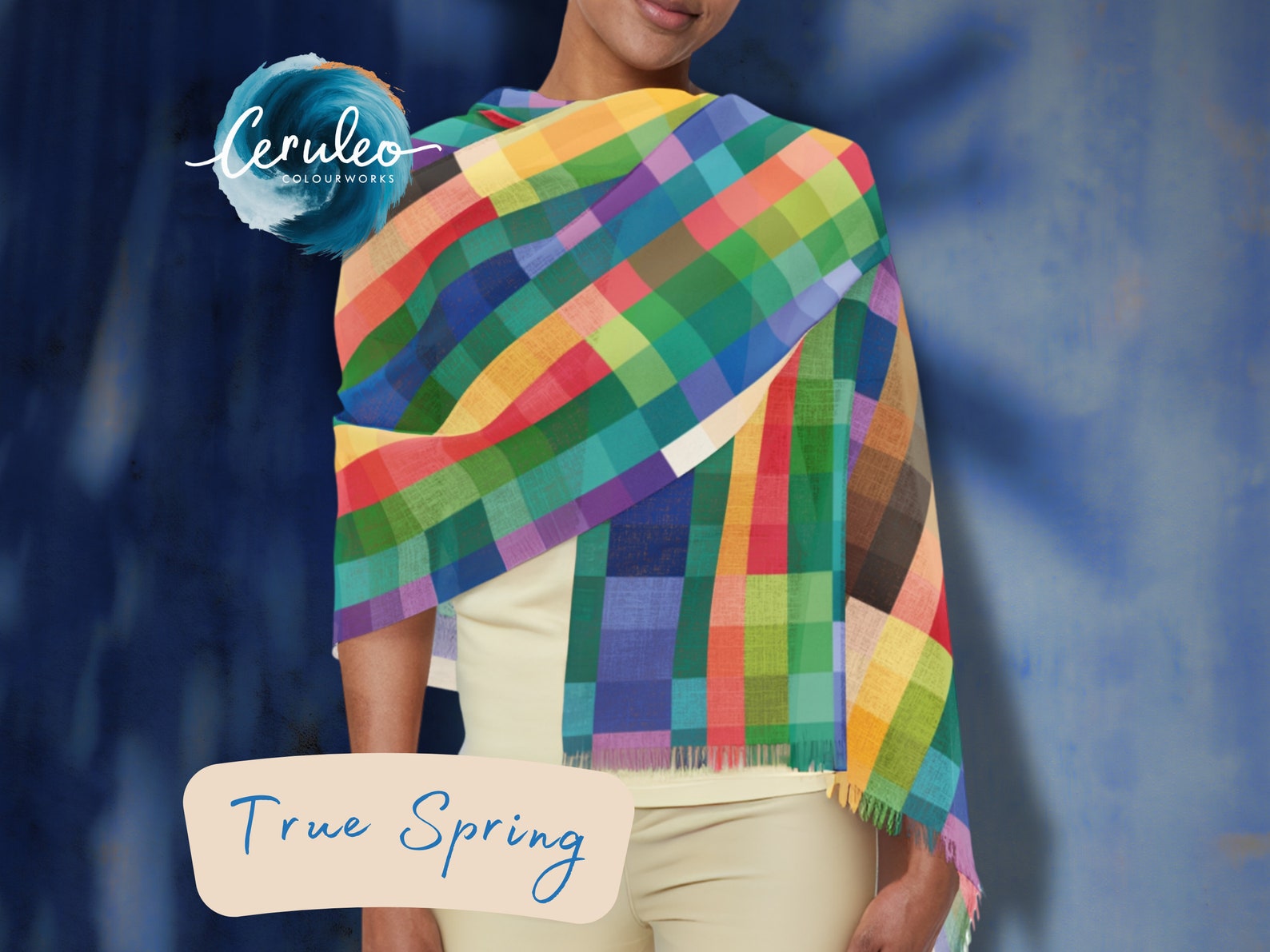 True Spring Seasonal Color Palette Scarf (warm Spring) - Seasonal ...