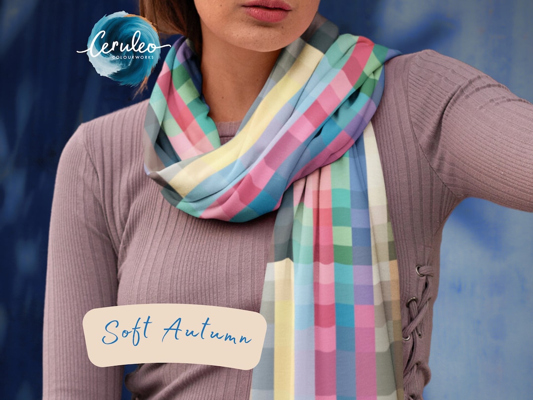 Soft Autumn Scarf * Wear Your Best Palette * Guide Your Wardrobe ...