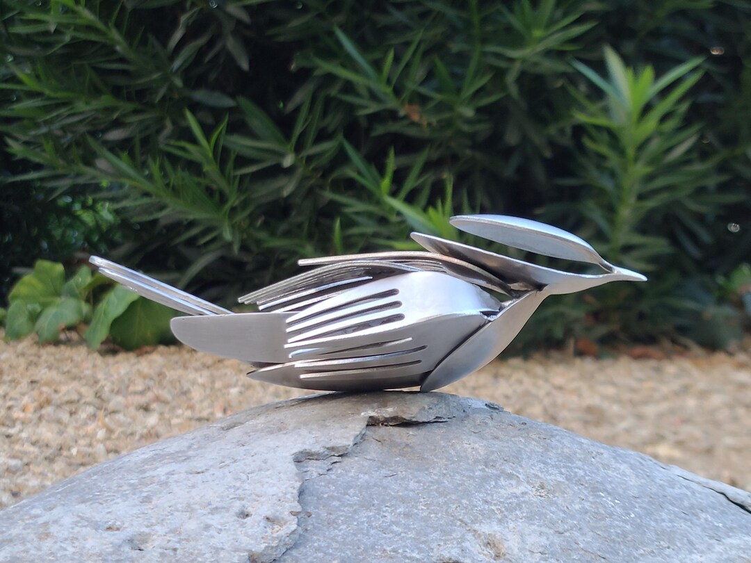 Silverware Bird - Etsy