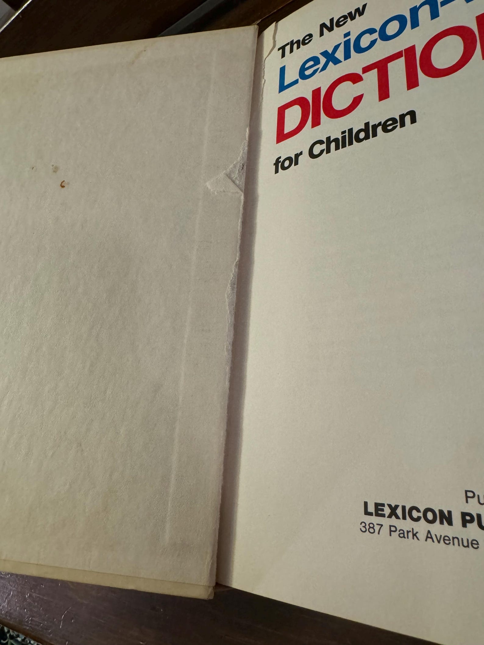 The New Lexicon-webster Dictionary for Children - Etsy