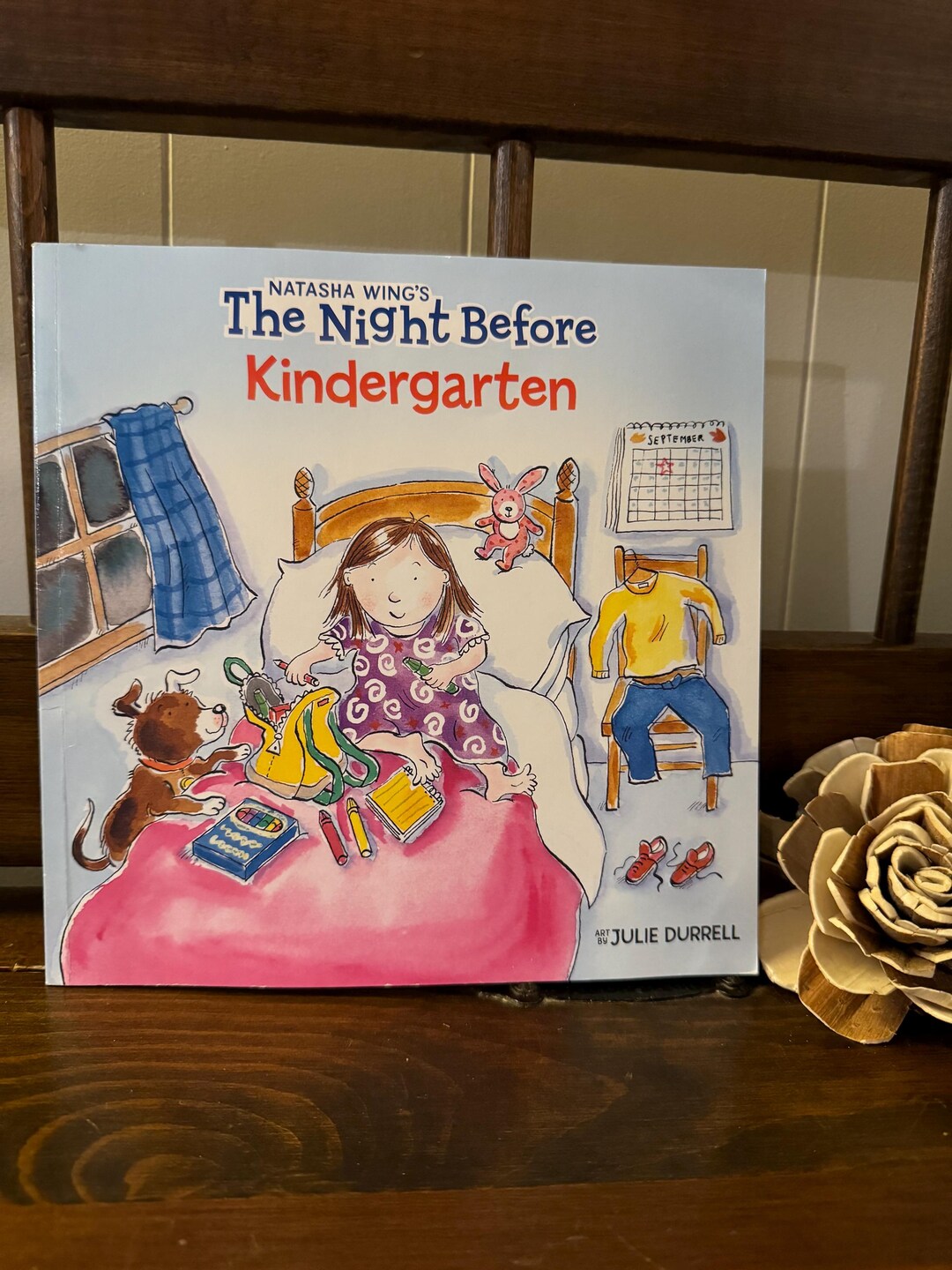 Natasha Wing’s the Night Before Kindergarten, Art by Julie Durrell - Etsy