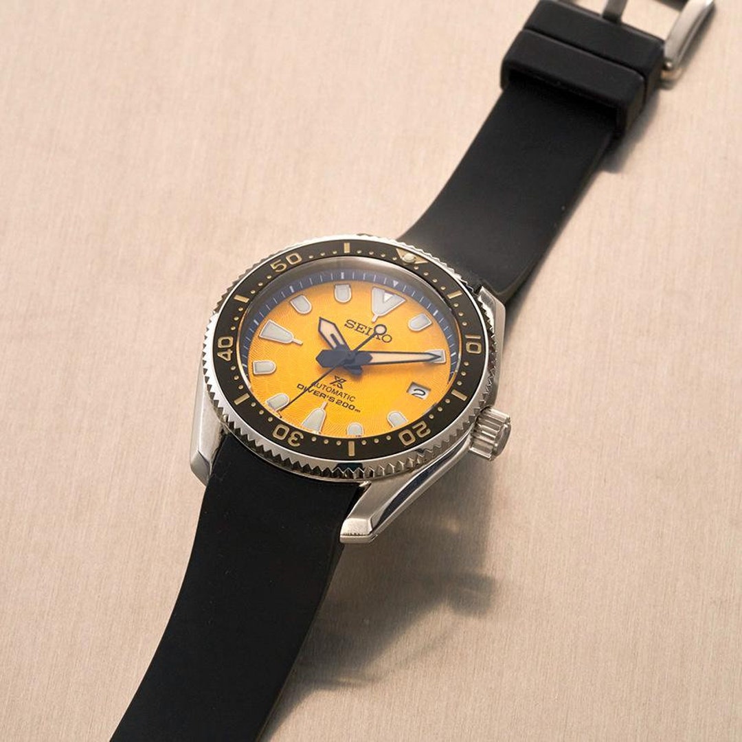 Seiko Marine Master Bumblebee Custom Mod Watch - Etsy