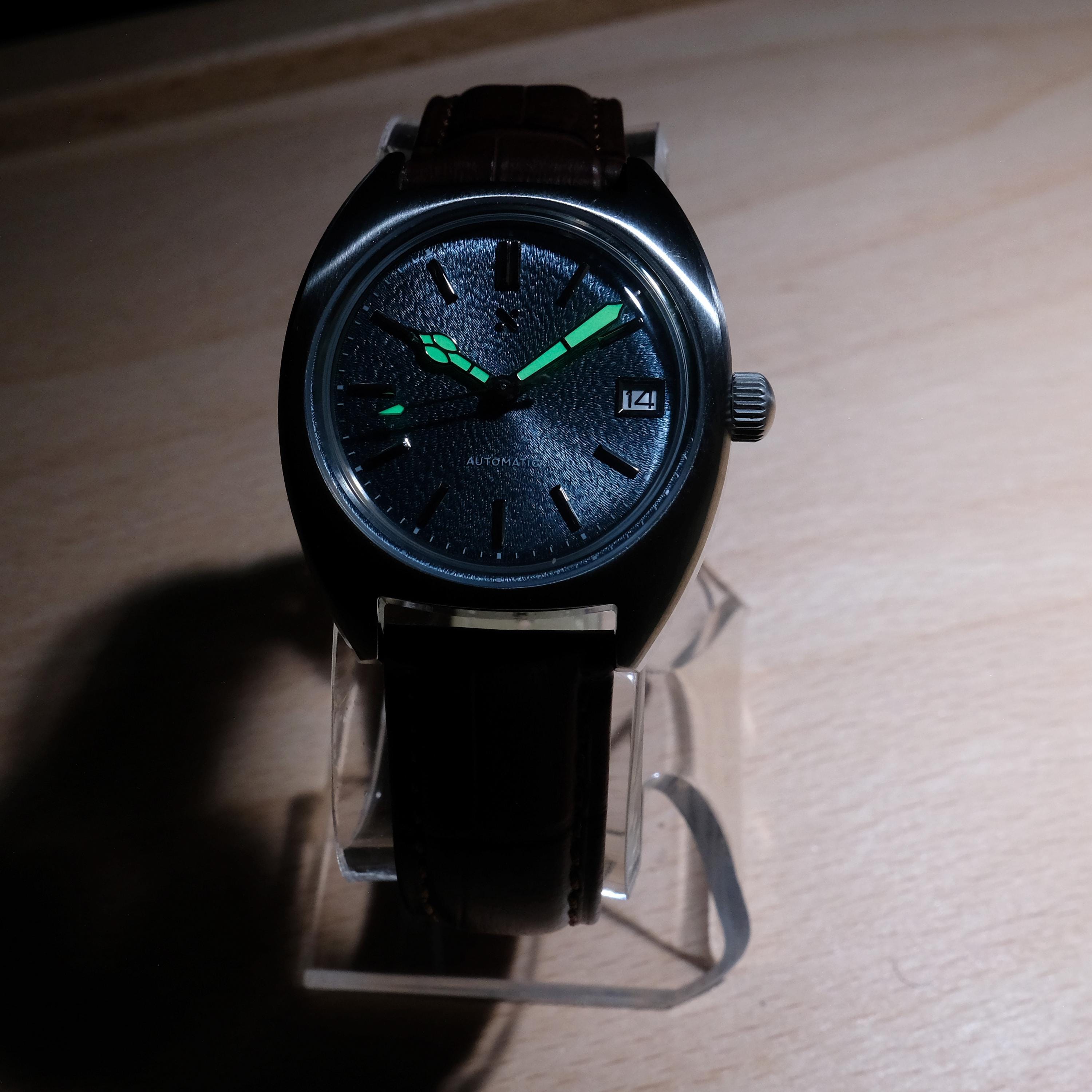 Custom Made Vintage Style Automatic Watch - Etsy