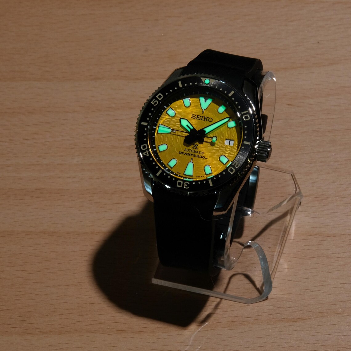 Marine Master Style Automatic Dive Watch W/ OEM Seiko Dial - Custom Mod ...