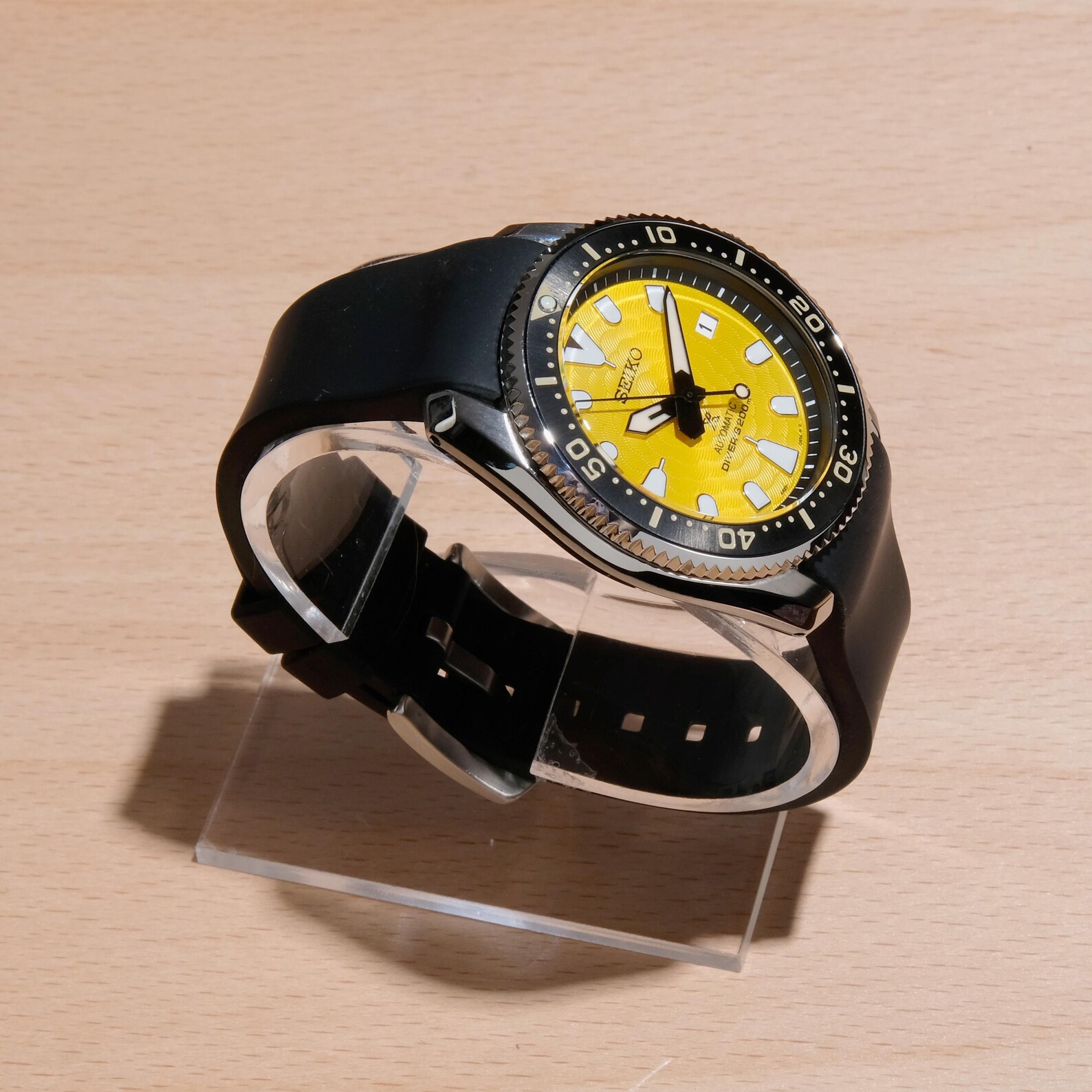 Marine Master Style Automatic Dive Watch W/ OEM Seiko Dial - Custom Mod ...