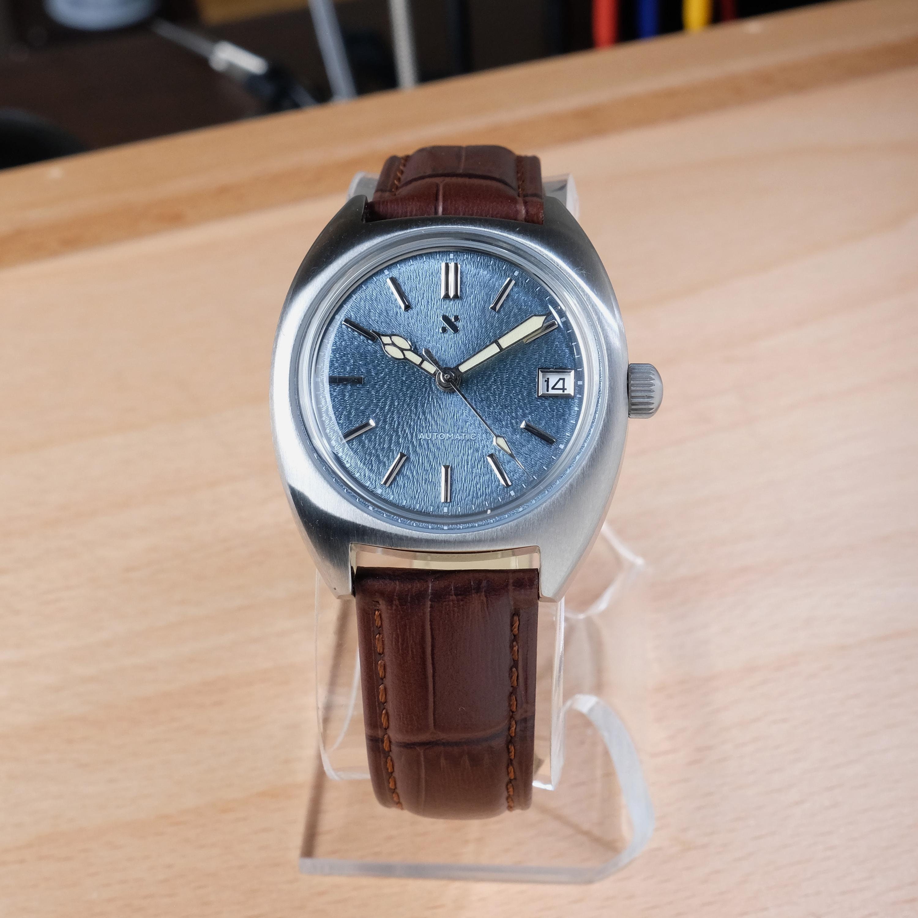 Custom Made Vintage Style Automatic Watch - Etsy