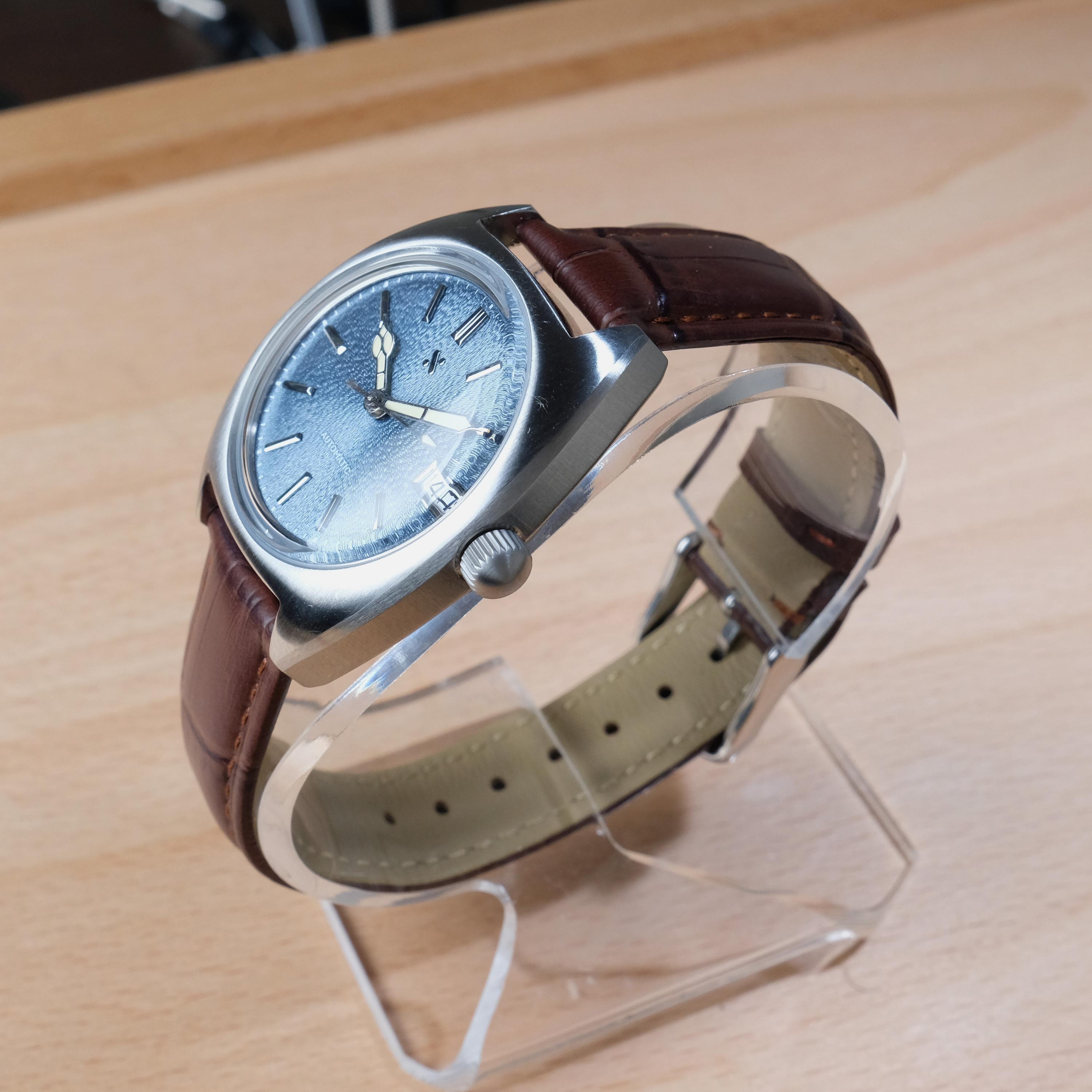 Custom Made Vintage Style Automatic Watch - Etsy