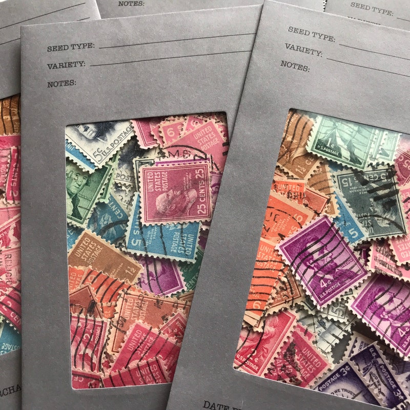 Postal Rubber Stamp - Etsy