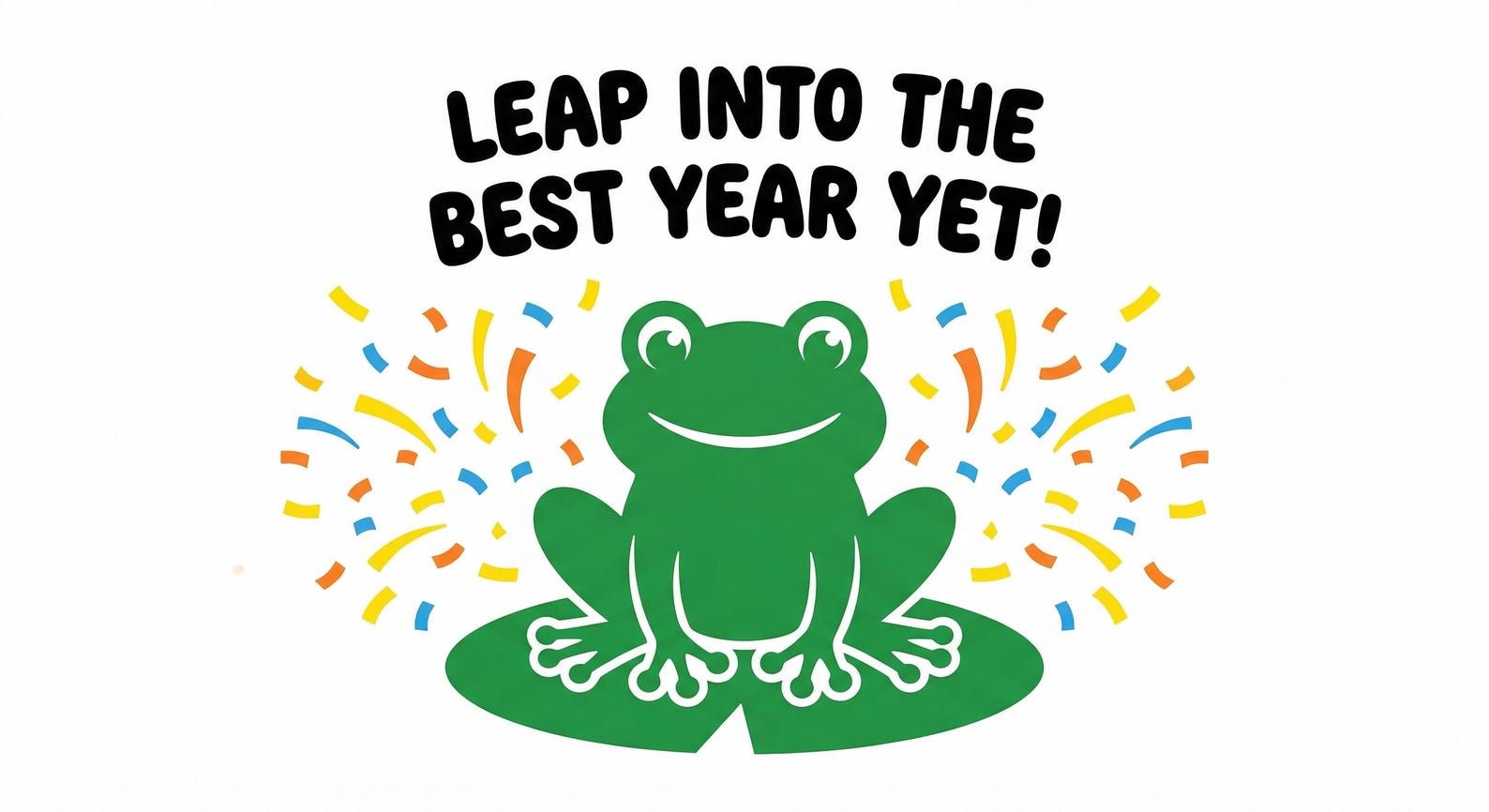 Leap Frog Birthday Card | Minimal Kids Party Decor Print (digital ...