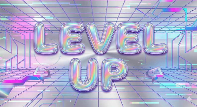 Animated Video Birthday Card, Level up Animation + Matching Print ...