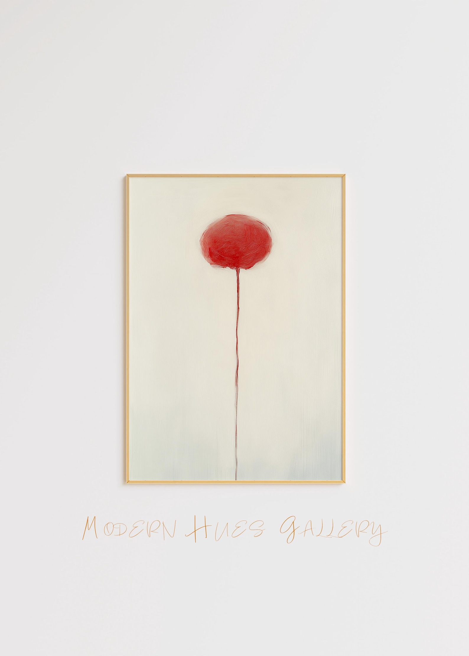 Anatomical Abstract Art – Life Circulation Symbol - Modern Painting ...