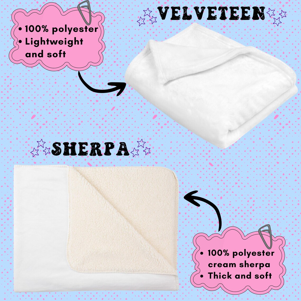 Personalized Name - CNA Nurse Blanket: Wildflower Sherpa Fleece Throw ...