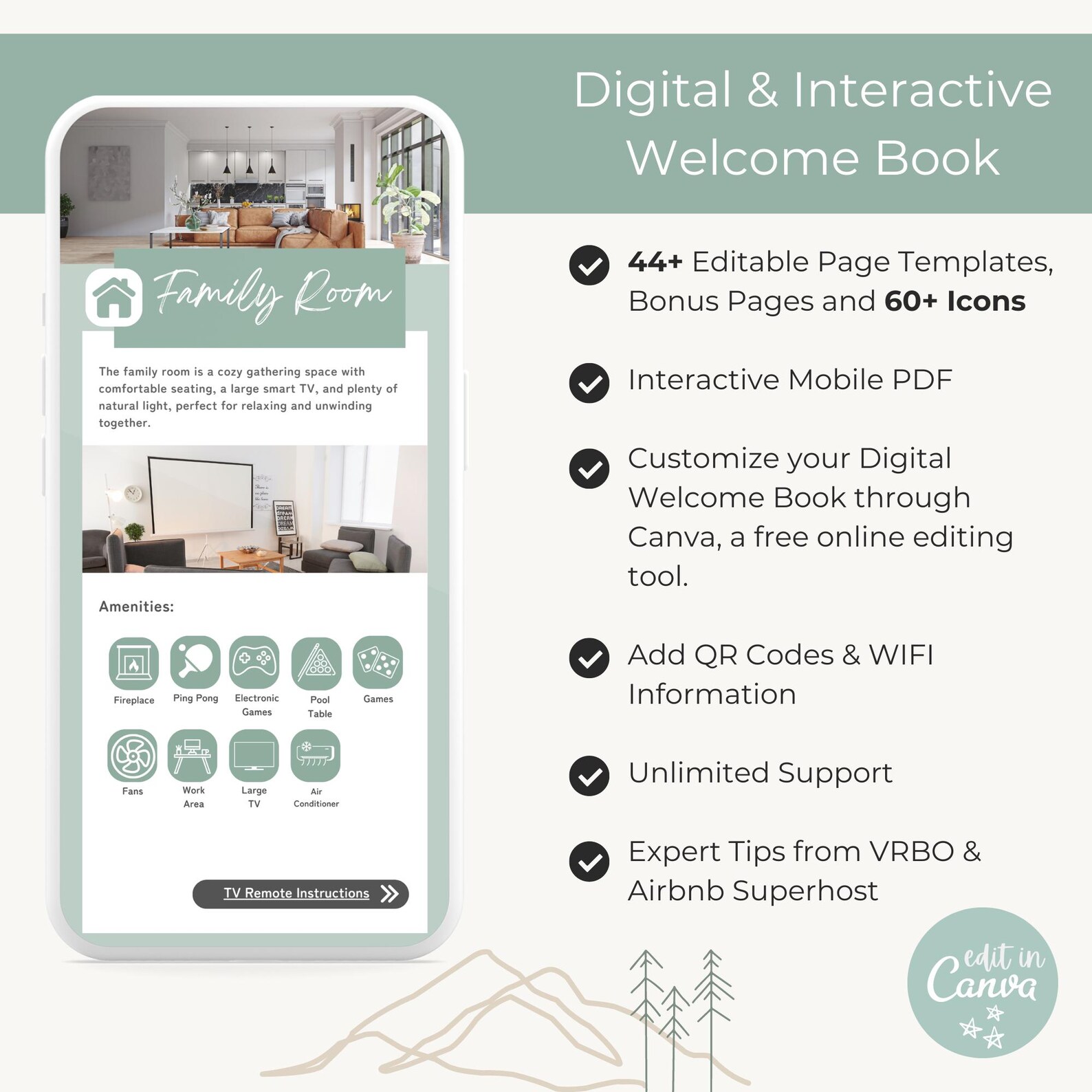 Interactive Digital Airbnb Welcome Book | Mobile Welcome | VRBO ...