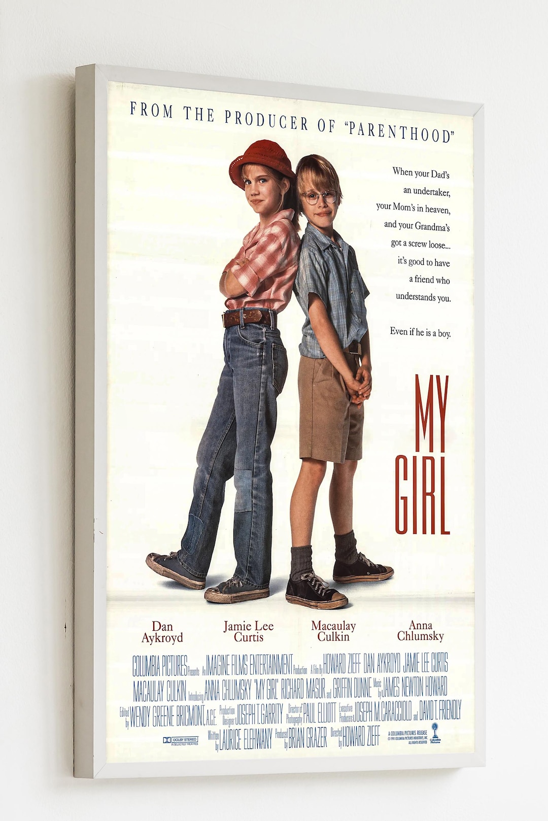 My Girl 1991 Movie Poster Canvas Poster No Frame Movie Poster Art