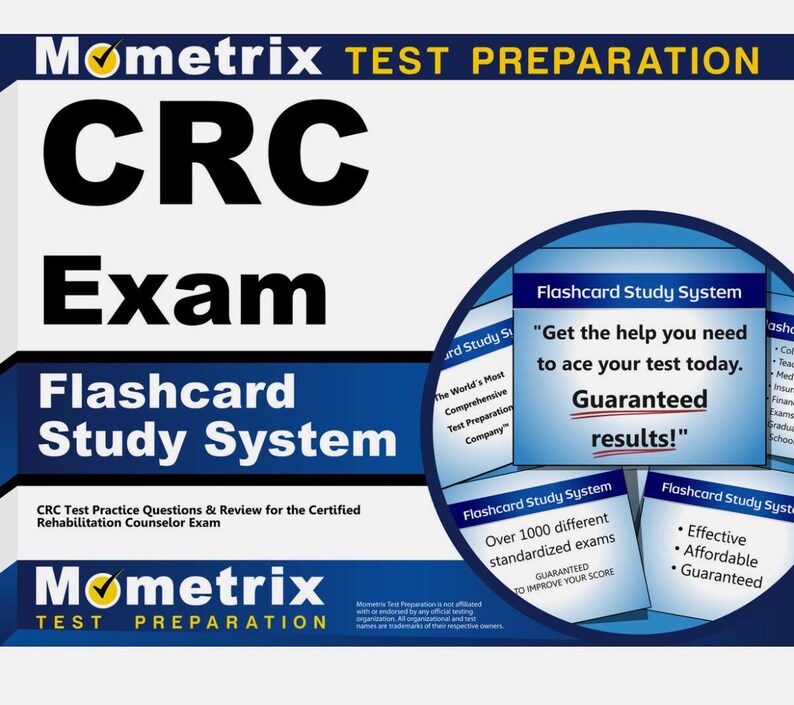 CRC Exam Flashcard Study System: CRC Test Practice Questions & Review ...