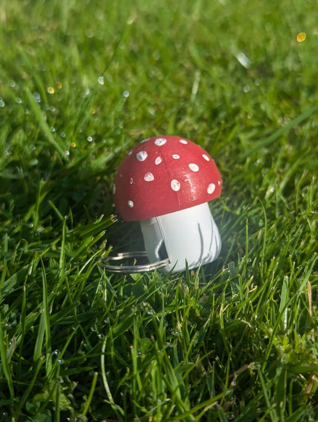 Cute Mushroom Fidget Clicker - Keyring, Satisfying Click, Portable ...