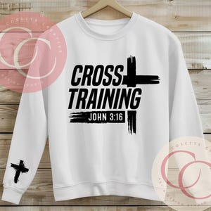 Cross Training Bible Verse Sublimation Design Digital Download PNG ...