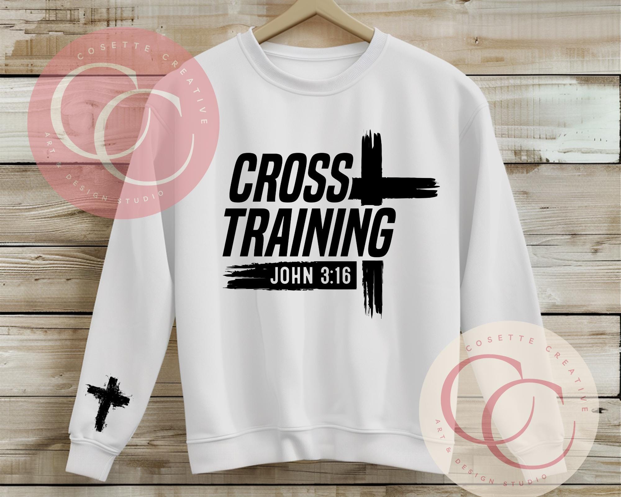 Cross Training Bible Verse Sublimation Design Digital Download PNG ...