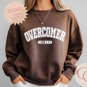Overcomer Bible Verse PNG Sublimation Motivation Design Instant Digital ...