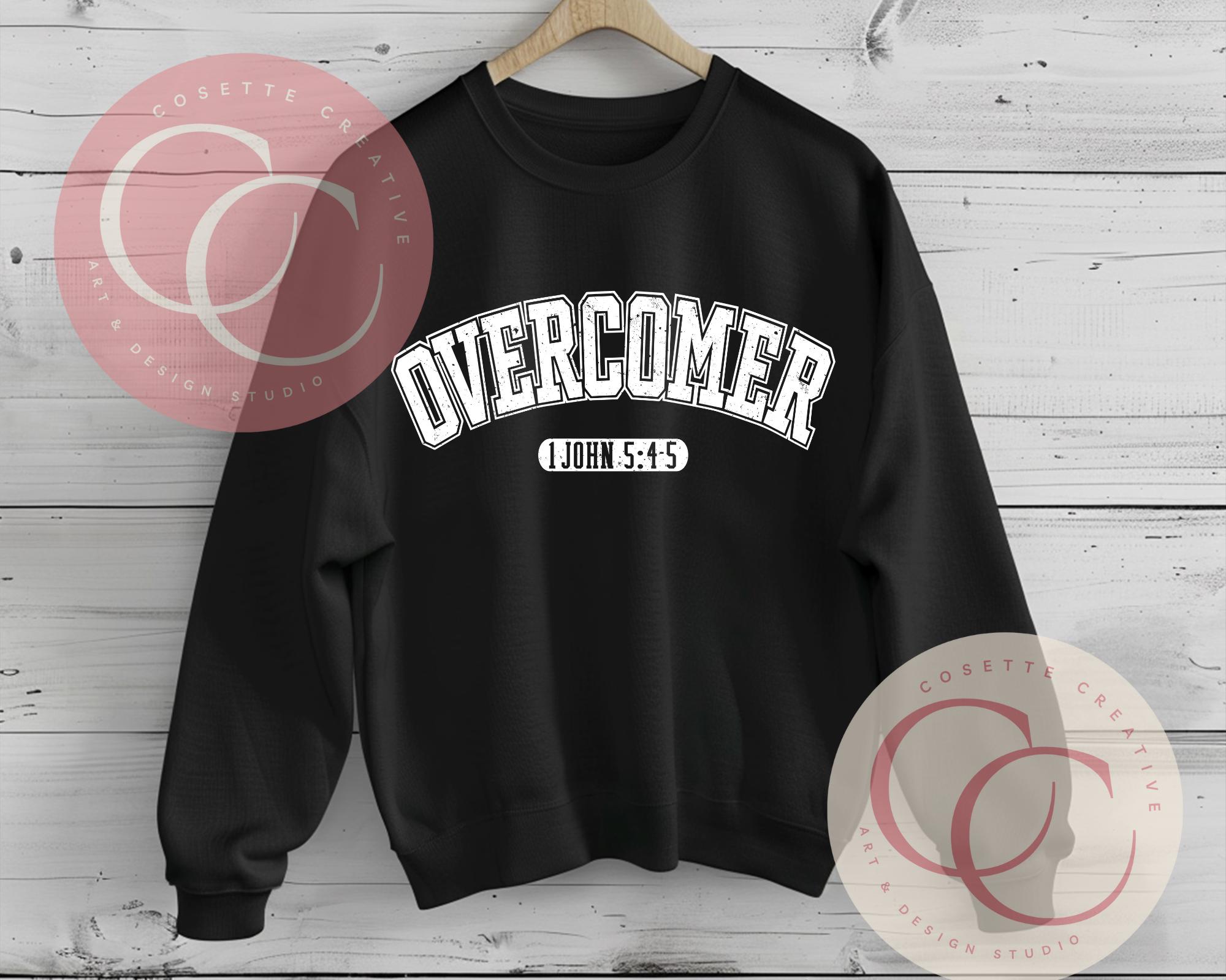 Overcomer Bible Verse PNG Sublimation Motivation Design Instant Digital ...