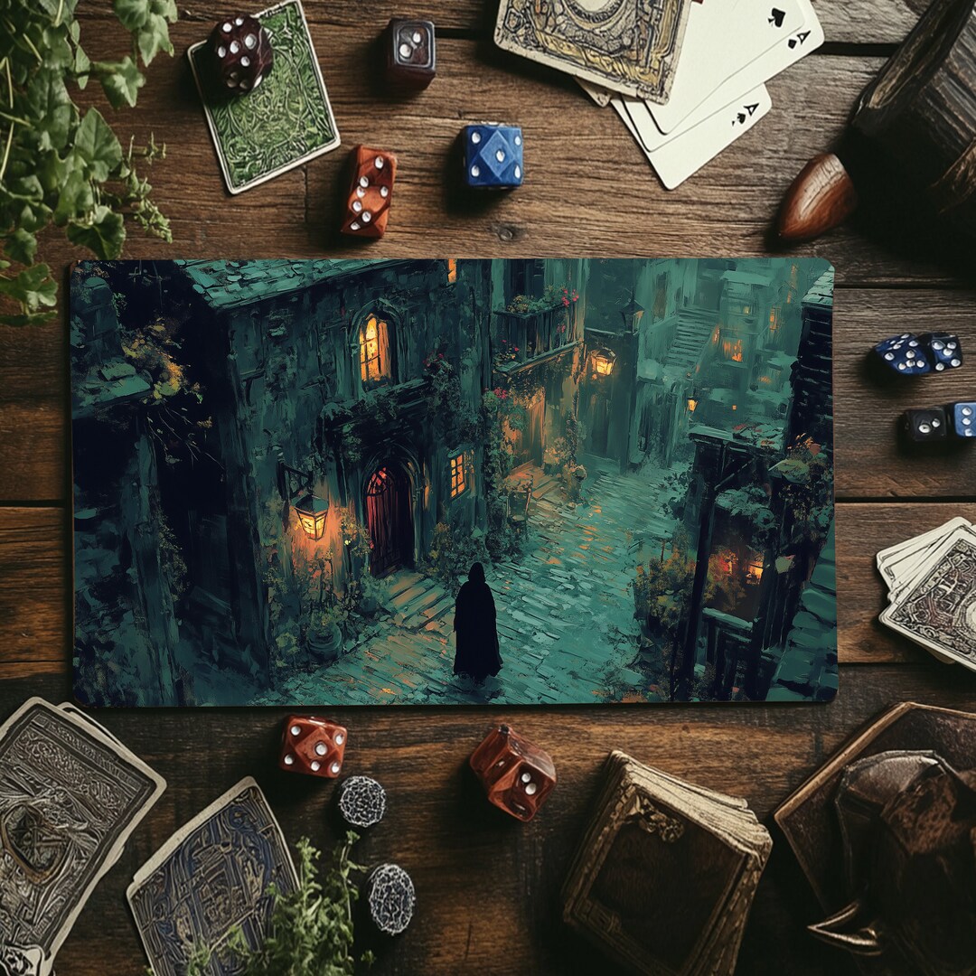 MTG Playmat, Duskmourn Playmat, TCG Playmat, Card Games Play Mat, MTG ...
