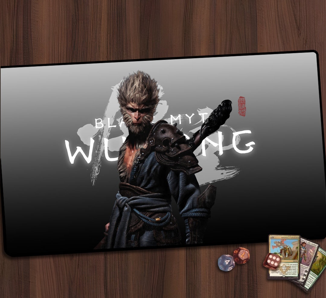 MTG Playmat, Black Myth: Wukong, Trading Card Game Play Mat, Board Game ...