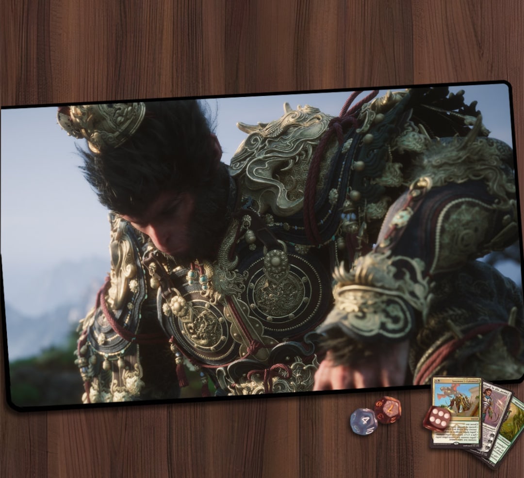 Buy MTG Playmat, Black Myth: Wukong, Trading Card Game Play Mat, Board ...