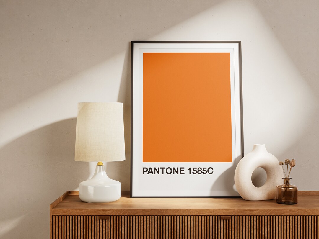 Pantone Wall Art Printable Pantone Colors Home Decor Pantone Print Set ...