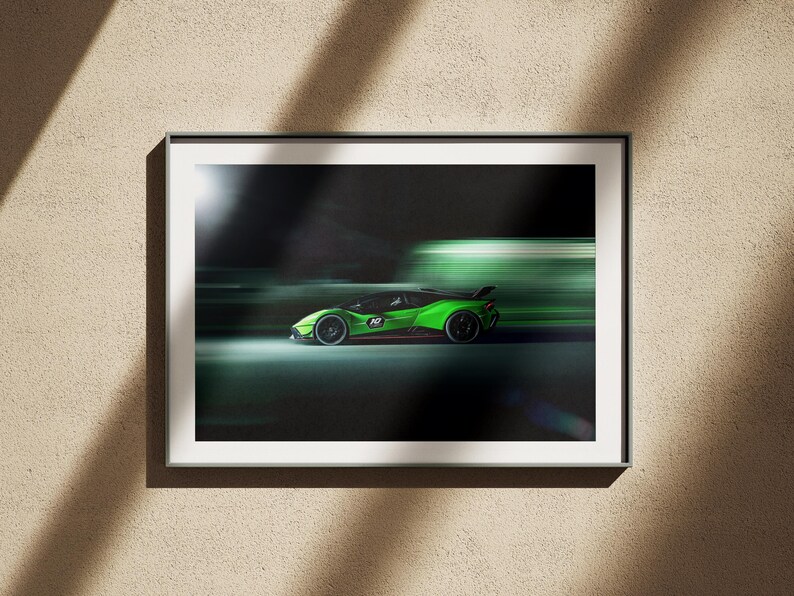 Printable Car Poster | A0 Size | Home Decor | Space Decor | F1 | Racing ...