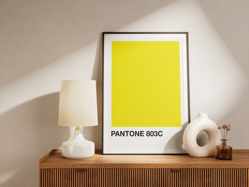 Pantone Wall Art Printable Pantone Colors Home Decor Pantone Print Set ...