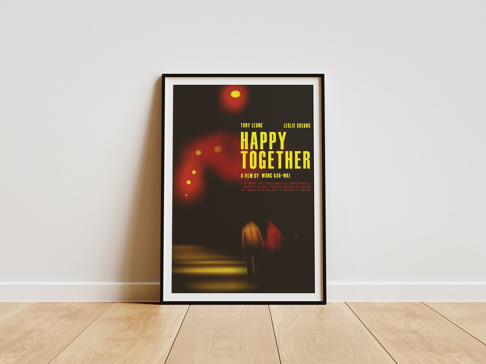 Printable Movie Poster | A2 Size | Home Decor | Space Decor | Wong Kar ...