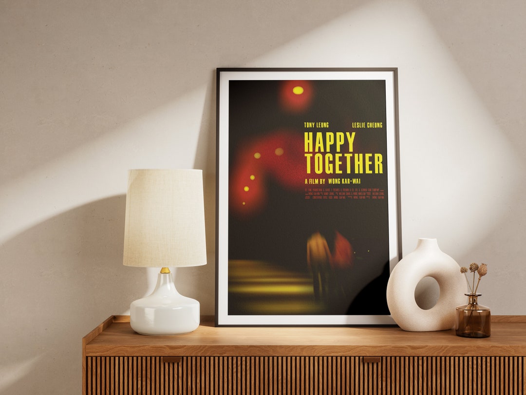 Printable Movie Poster | A2 Size | Home Decor | Space Decor | Wong Kar ...
