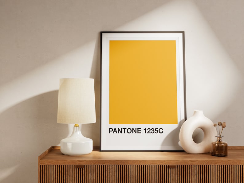 Pantone Wall Art Printable | Pantone Colors | Home Decor | Pantone ...