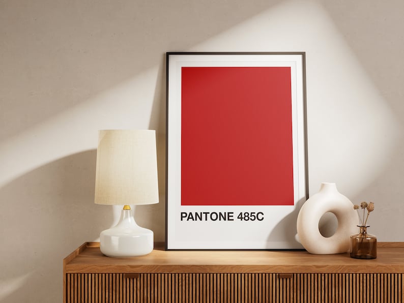 Pantone Wall Art Printable | Pantone Colors | Home Decor | Pantone ...