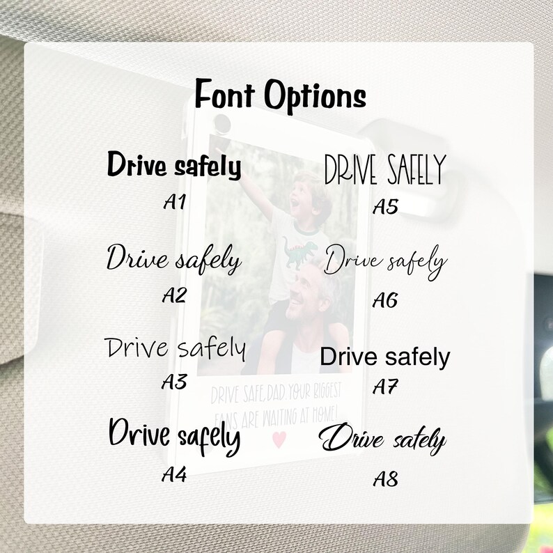 Personalized Photo Car Visor Clip, Custom Photo Car Visor Clip ...