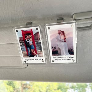 Personalized Photo Car Visor Clip, Custom Photo Car Visor Clip ...