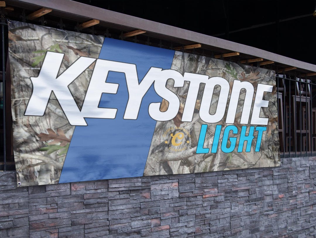 Keystone Light Camo Beer Banner - 2.5ft X 5ft - Etsy
