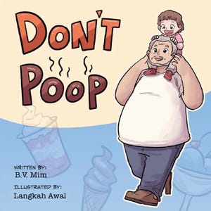 Don't Poop Children's Book - Etsy