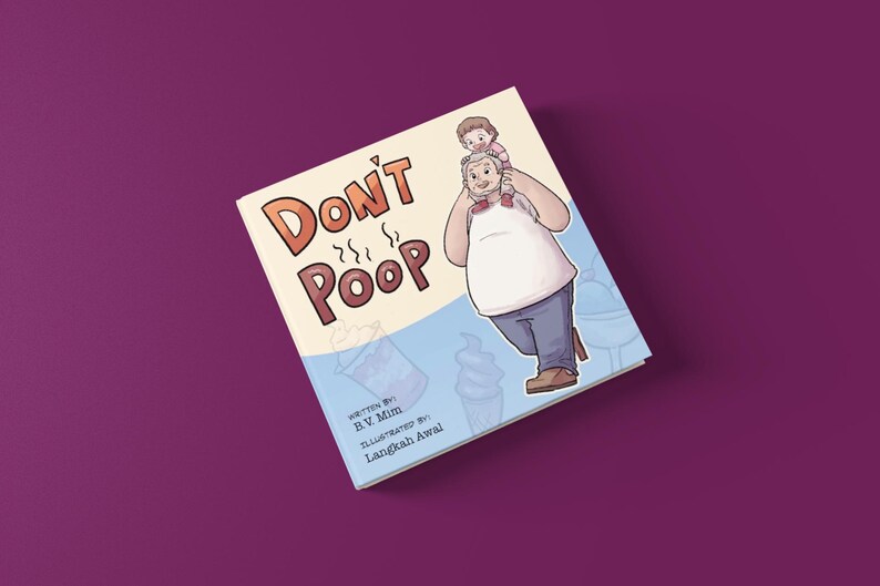 Don't Poop Children's Book - Etsy