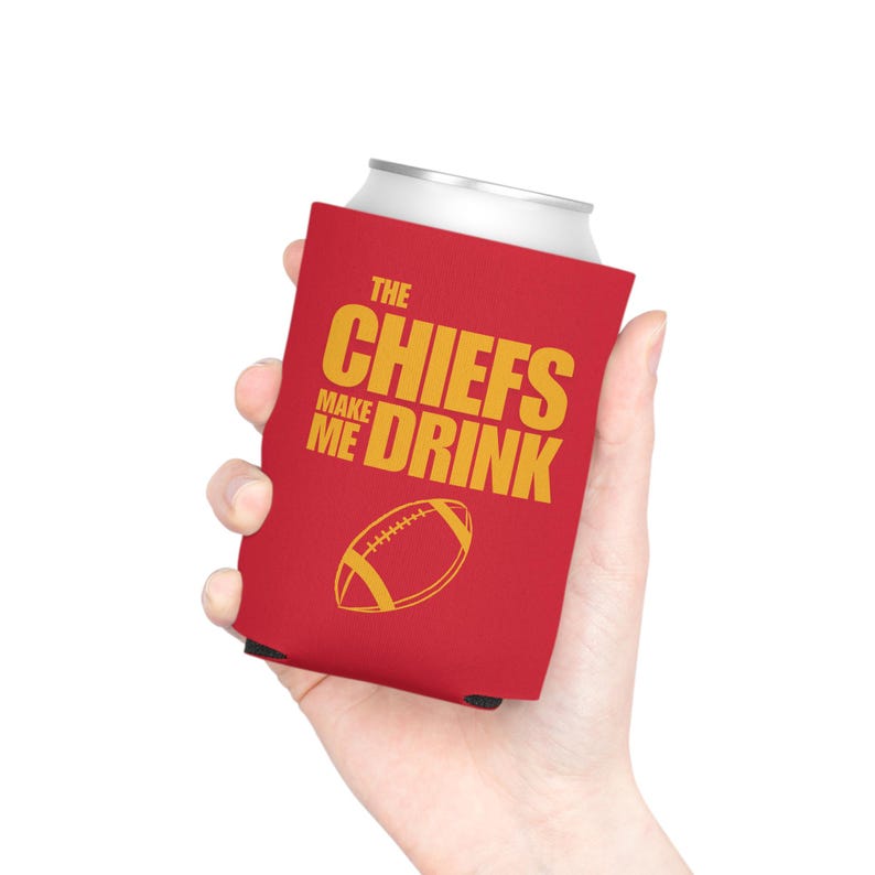 Chiefs Can Cooler, Kansas City Chiefs Drink Holder, Chiefs Funny ...