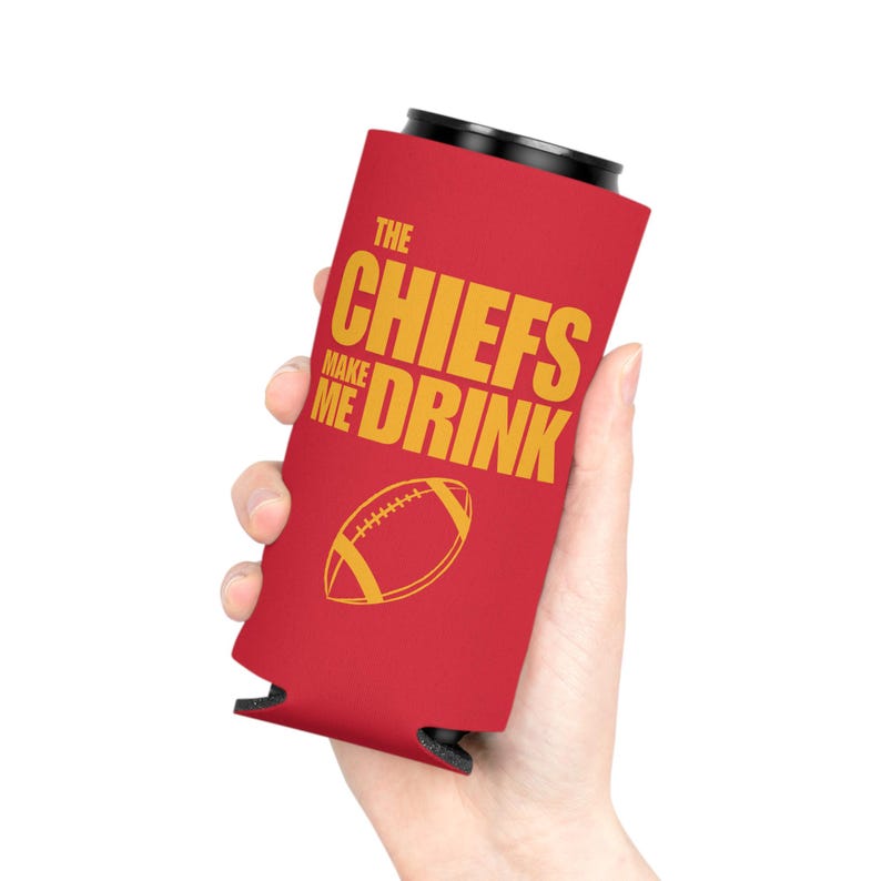 Chiefs Can Cooler, Kansas City Chiefs Drink Holder, Chiefs Funny ...