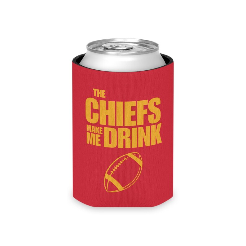 Chiefs Can Cooler, Kansas City Chiefs Drink Holder, Chiefs Funny ...
