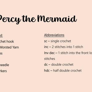 Percy the Mermaid *pattern* - Etsy