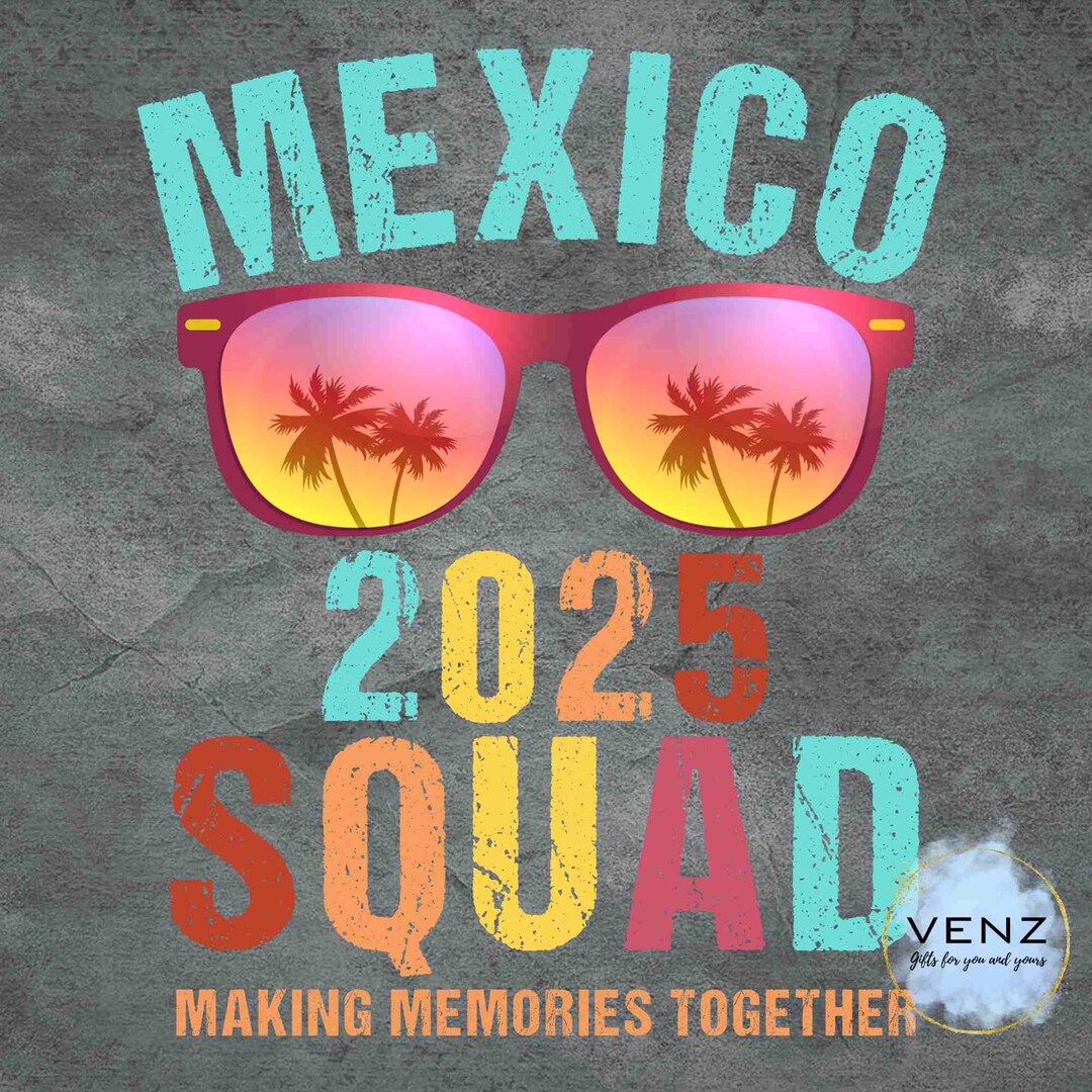 Mexico Squad 2025 PNG Digital Image for Sublimation or DTF - Etsy