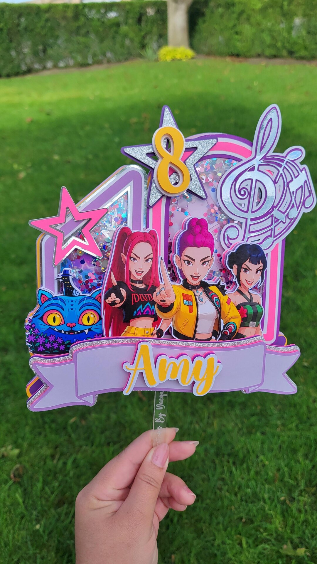 K-pop Idol Girls Cake Topper: Personalized 3D Shaker Party Decor - Etsy